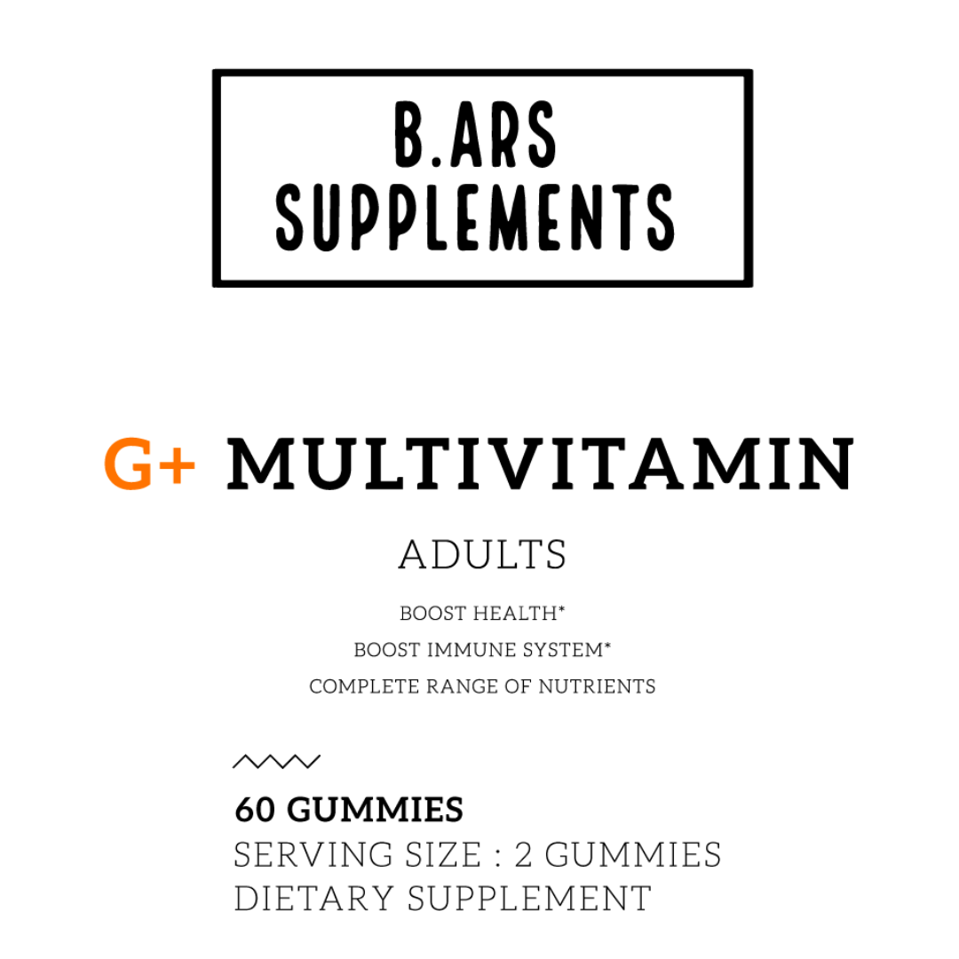 G+ Multivitamin Gummies – B.ARS Supplements